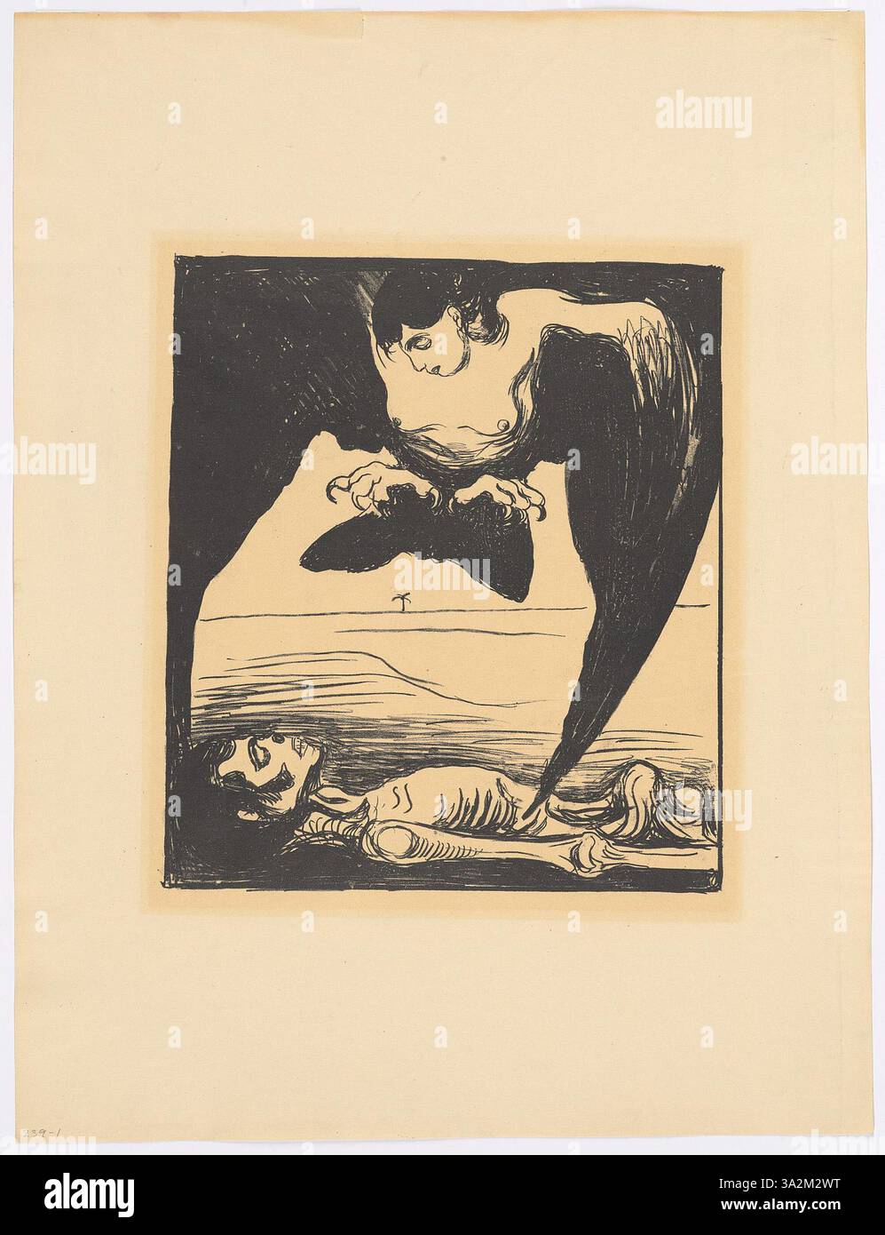 In 'Harpy', Munch uses the figure’s grotesque features to explore ...