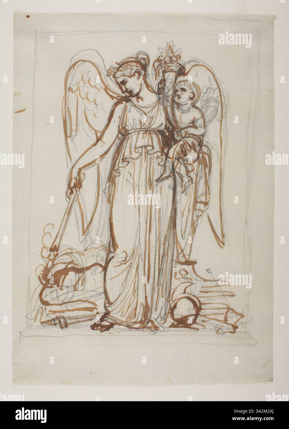 This artwork by Thorvaldsen showcases the human form with idealized ...