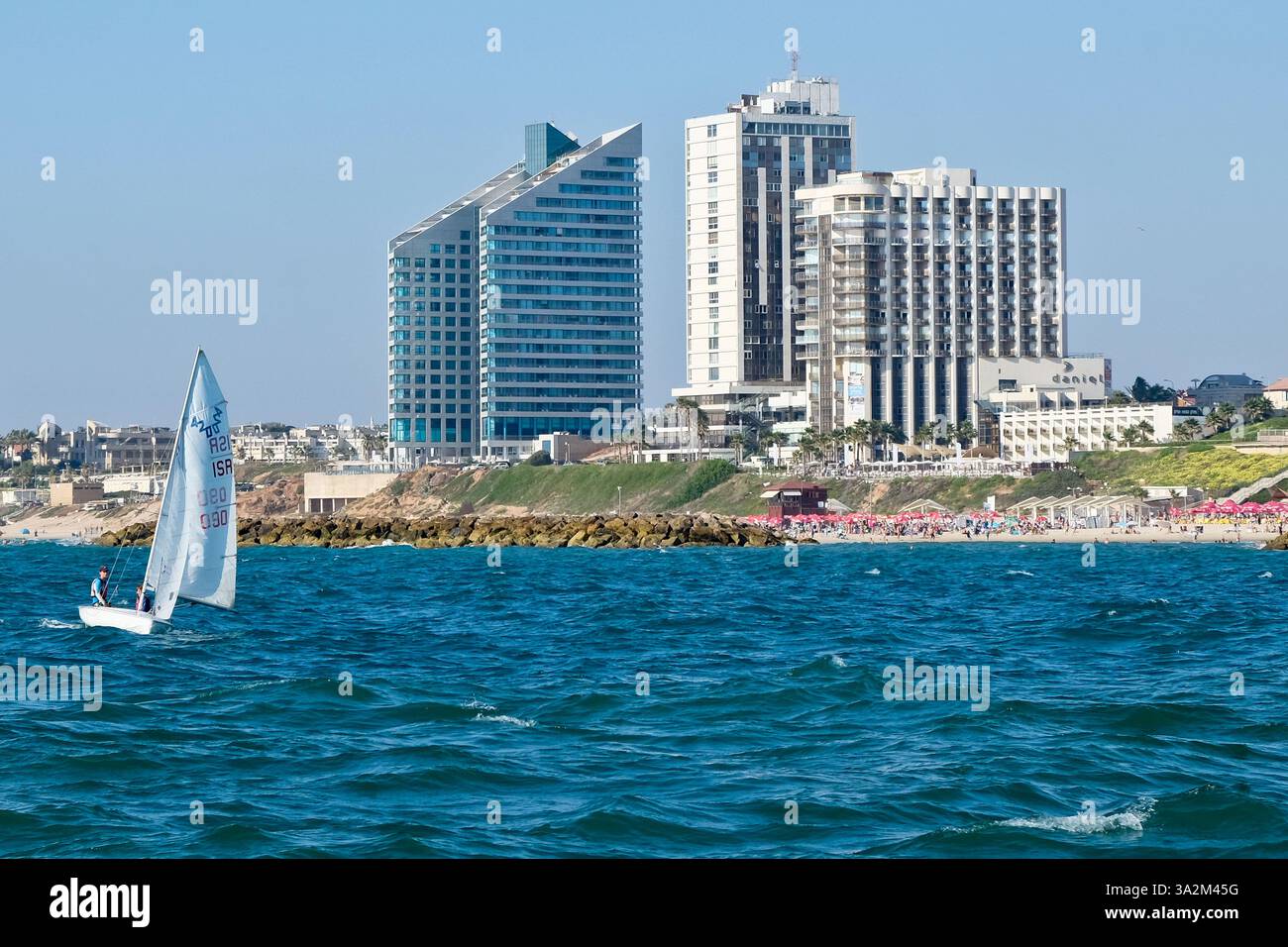 June 14, 2014 - Herzliya, Israel - The Herzliya Marina, built in the ...