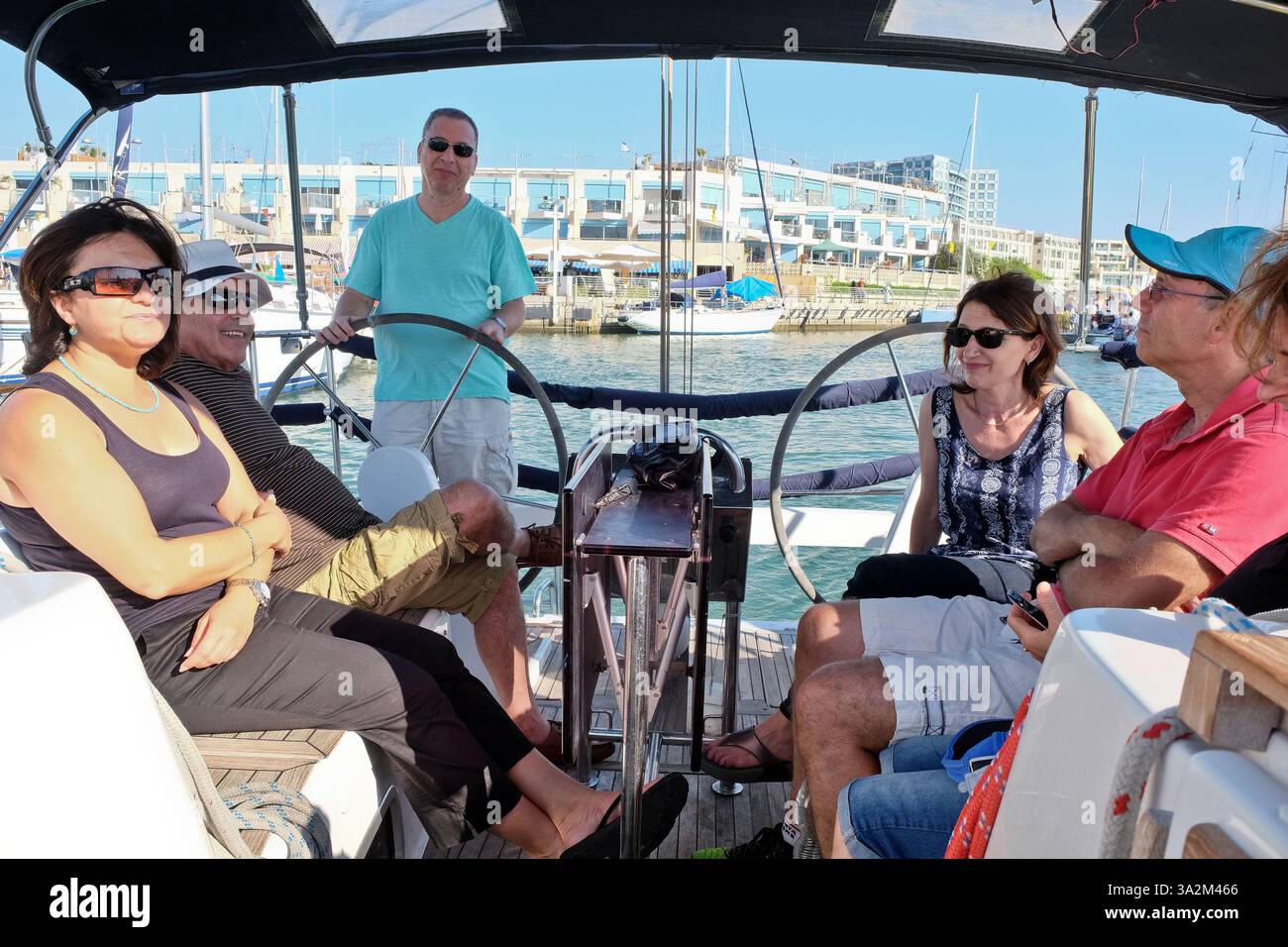 June 14, 2014 - Herzliya, Israel - The Herzliya Marina, built in the ...