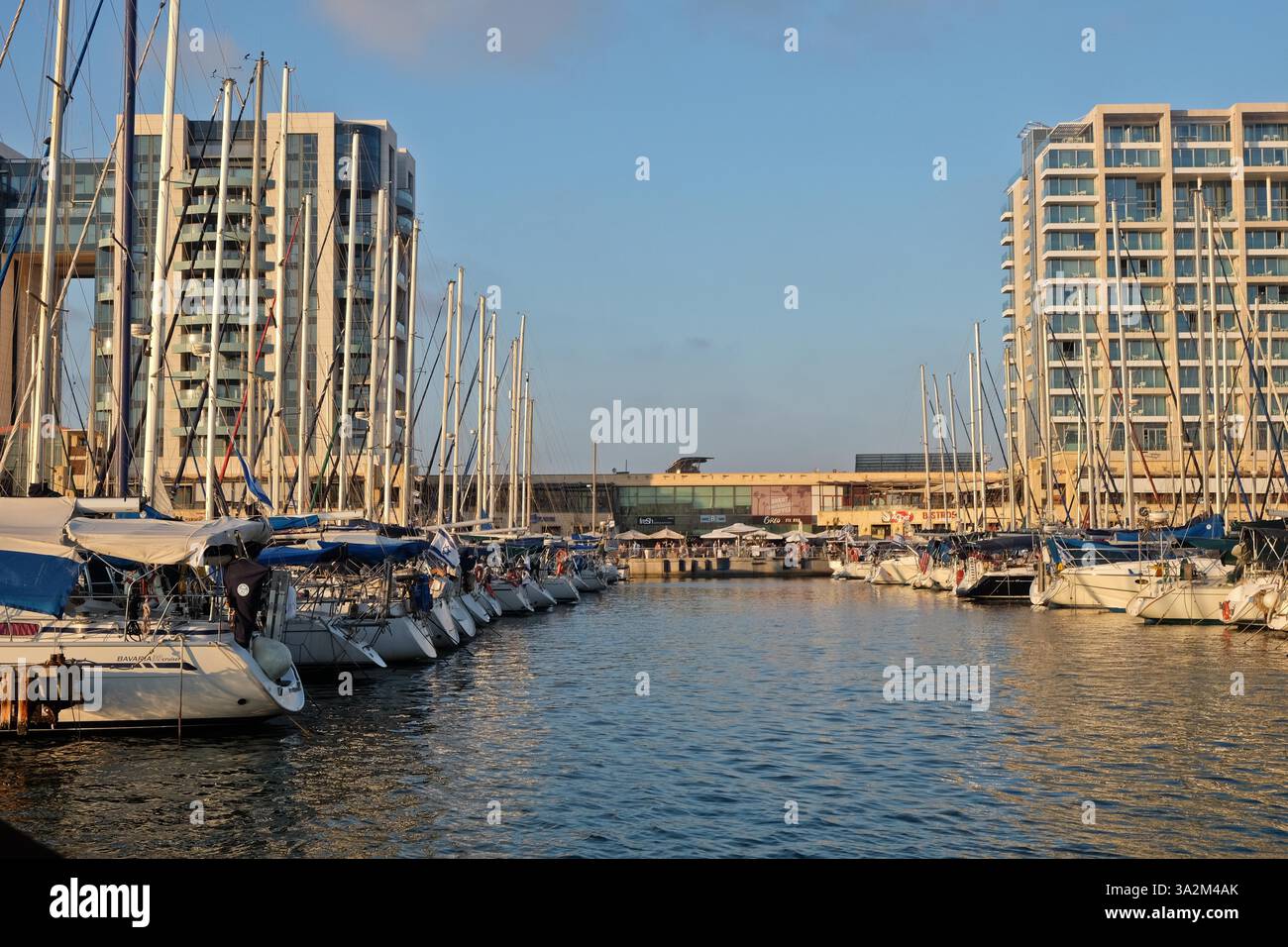 June 14, 2014 - Herzliya, Israel - The Herzliya Marina, built in the ...