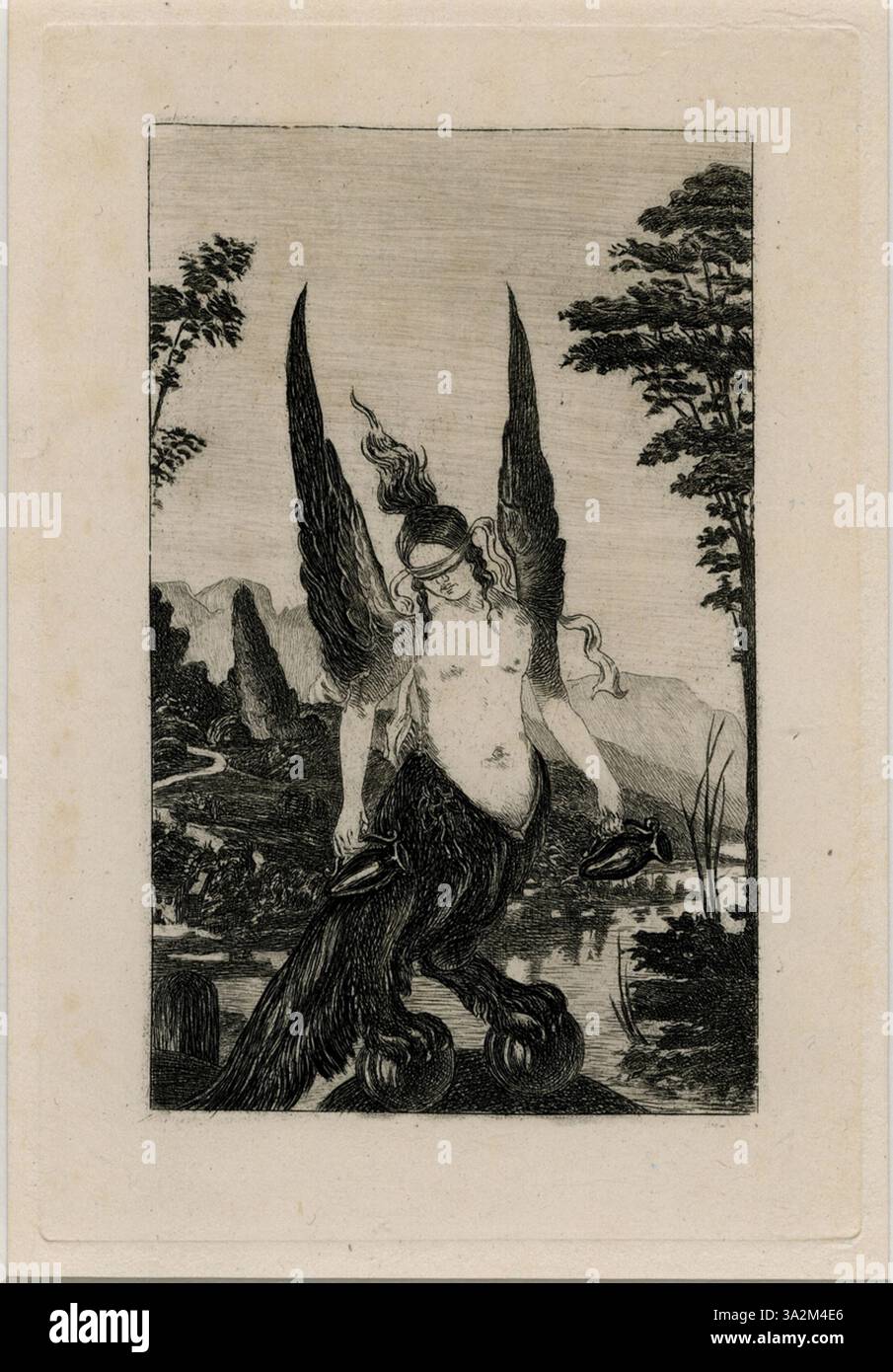 *Cieca fortuna*, by Félix Vallotton, represents the theme of fate ...