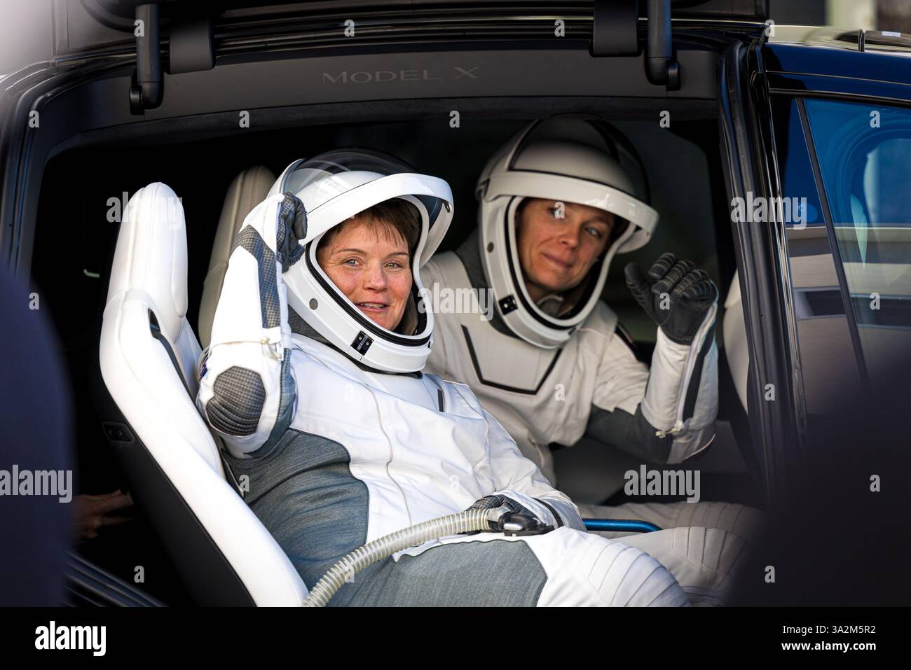 A SpaceX Falcon 9 rocket will launch three astronauts and a cosmonaut ...