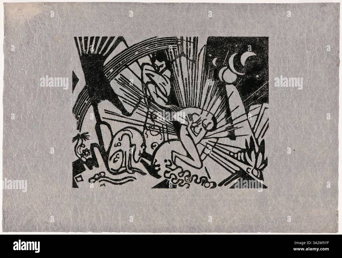 Versöhnung (Reconciliation) by Franz Marc captures a peaceful scene ...