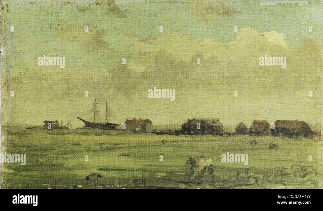 In 'y276 001', Whistler’s use of muted colors and delicate brushwork ...