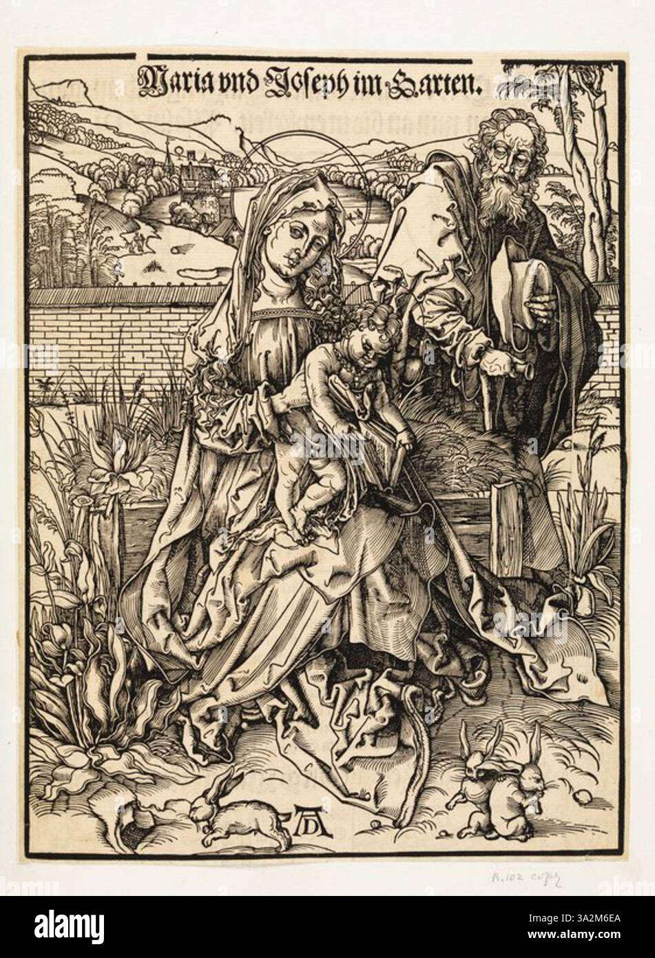 Durer mary the rabbits hi-res stock photography and images - Alamy