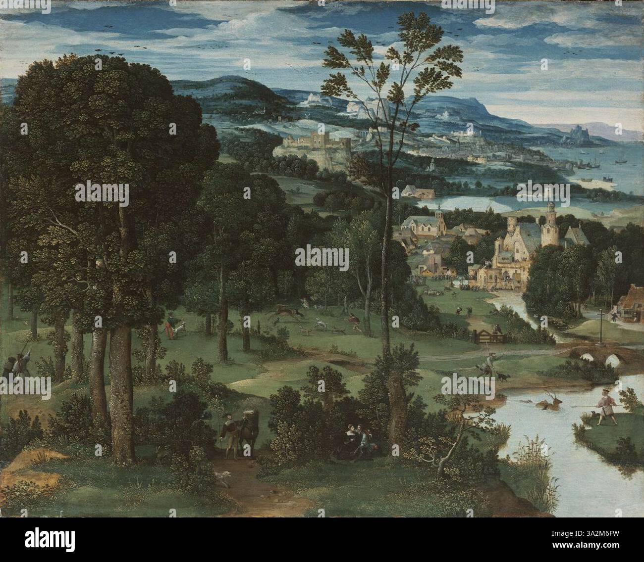 This early 16th-century work, attributed to the entourage of Joachim ...