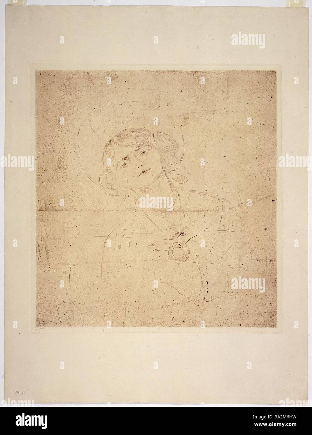 Edvard Munch’s portrait of Ingse Vibe shows the subject with vivid ...