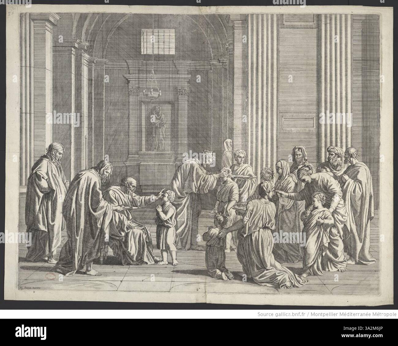 In 'Sacramentum Confirmationis,' Dughet illustrates the sacrament of ...