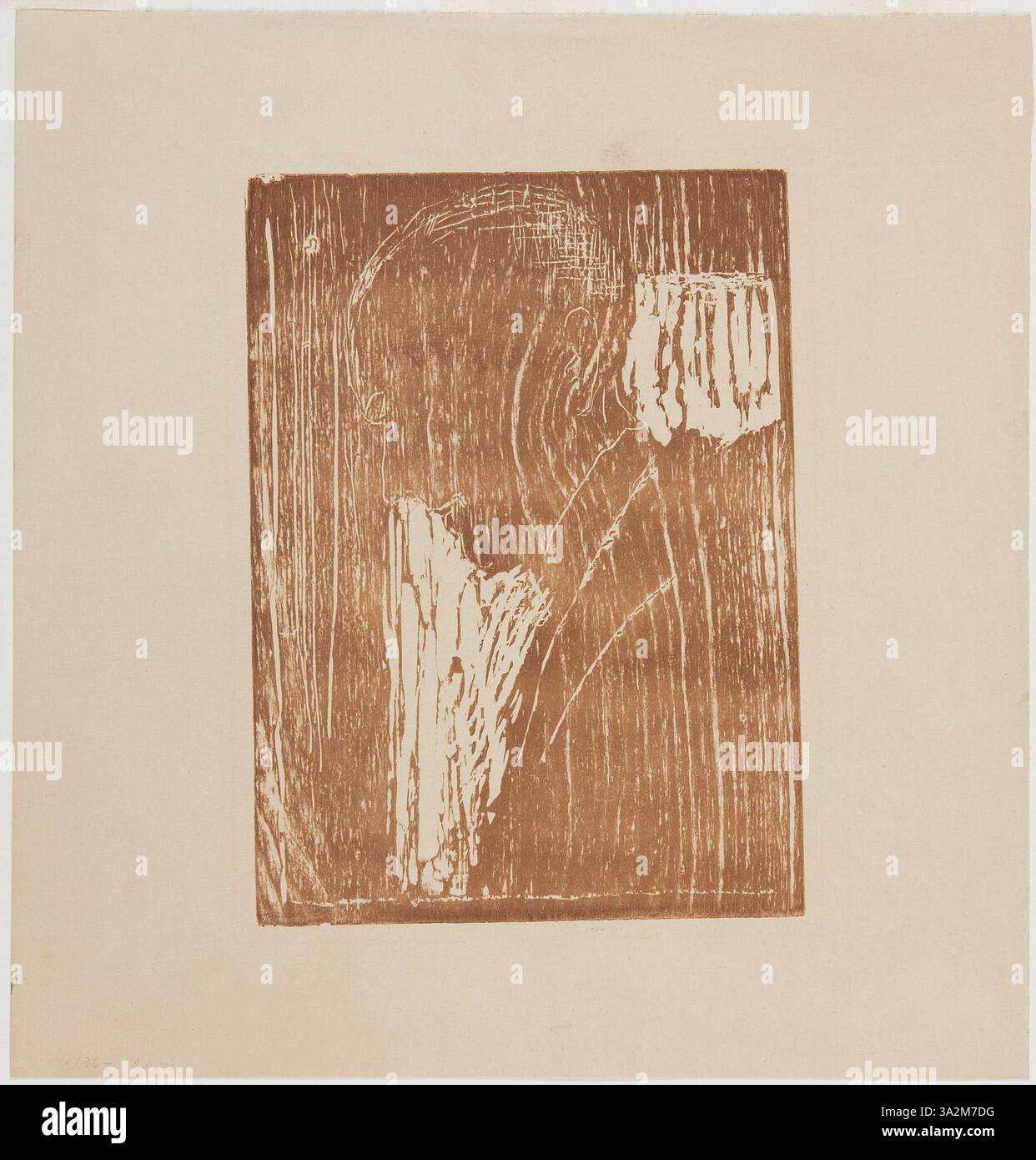 'Kristian Schreiner' by Edvard Munch is a portrait of a man ...