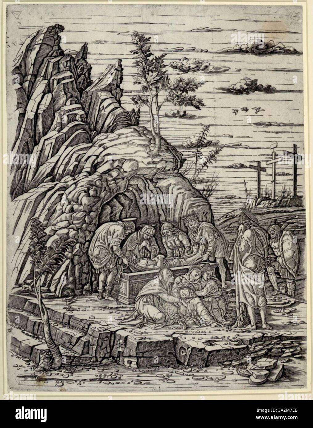 This piece from the Nach collection demonstrates Mantegna’s ability to ...