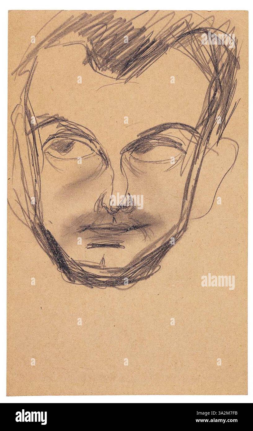 This portrait of Arnold Schoenberg captures his role as a key figure in ...