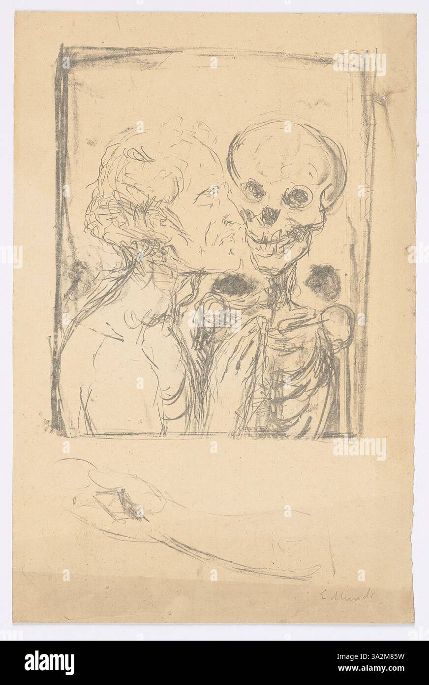 This version of 'Dance of Death' by Munch explores mortality with ...