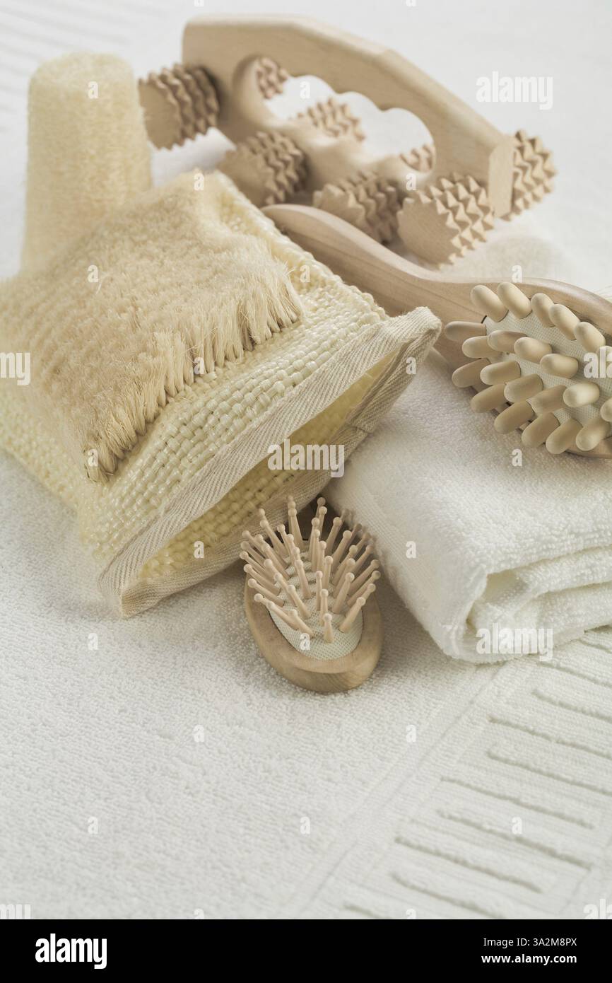 Set for bathing Stock Photo - Alamy