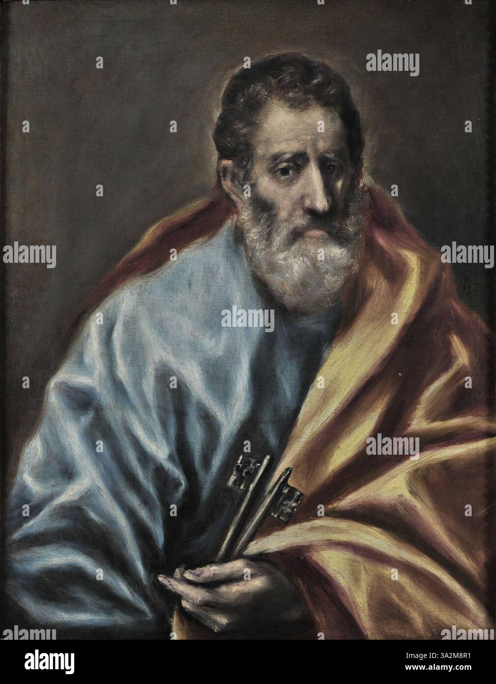 El Greco’s *St. Peter* features the apostle in a deeply spiritual and ...