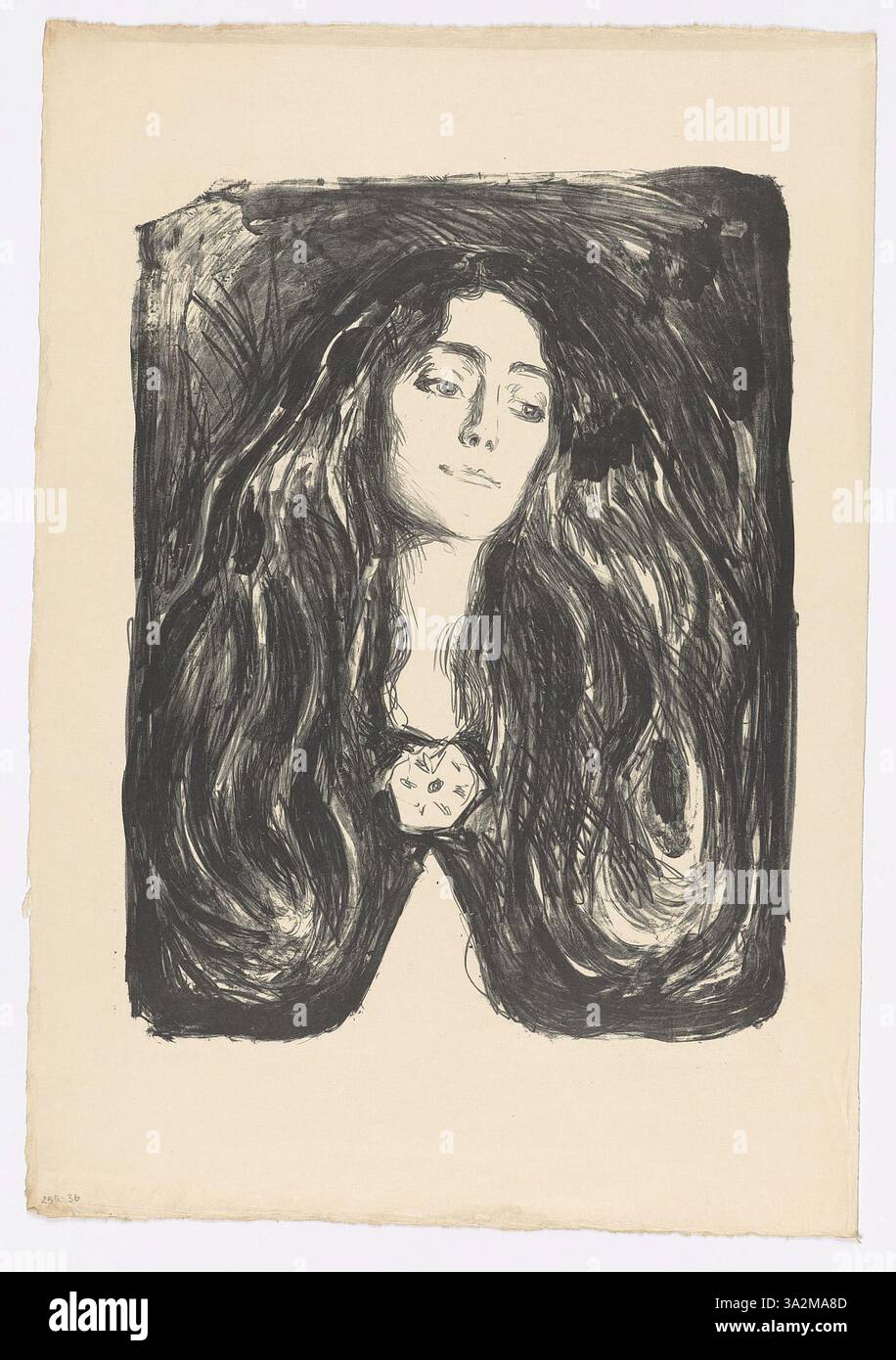 Munch’s portrayal of Eva Mudocci emphasizes her personal identity ...