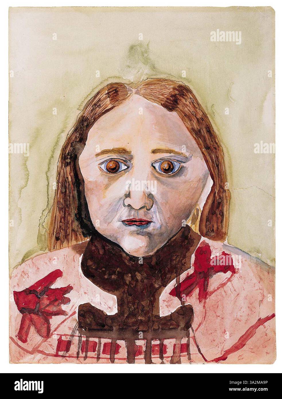 This artwork represents a composition by Arnold Schoenberg, emphasizing ...