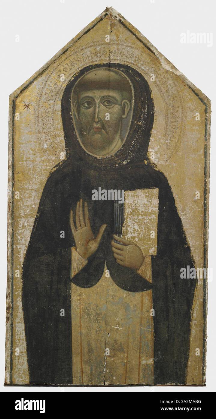 This depiction of Saint Dominic, attributed to Guido da Siena ...