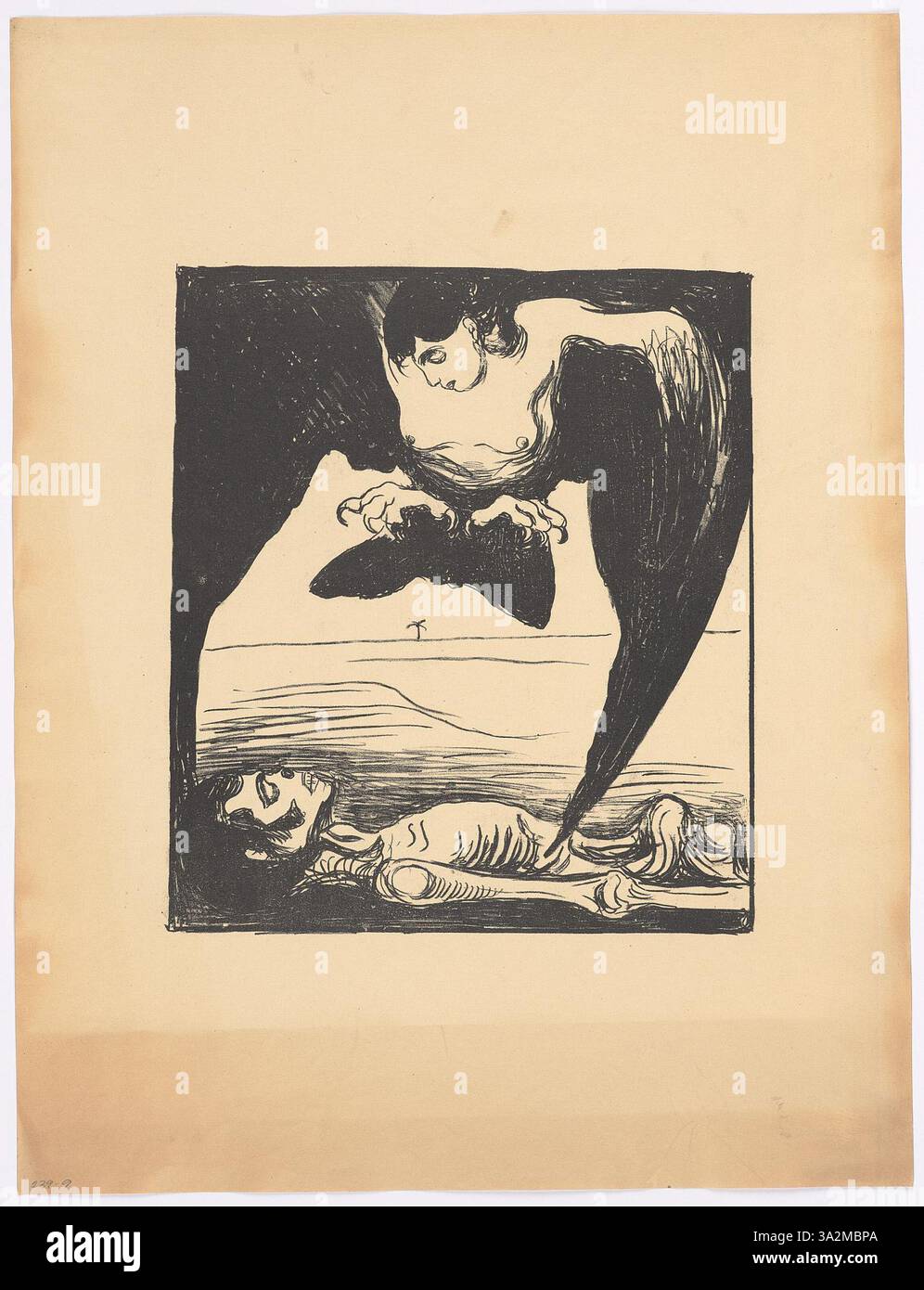 'Harpy' by Edvard Munch explores the destructive power of emotion ...