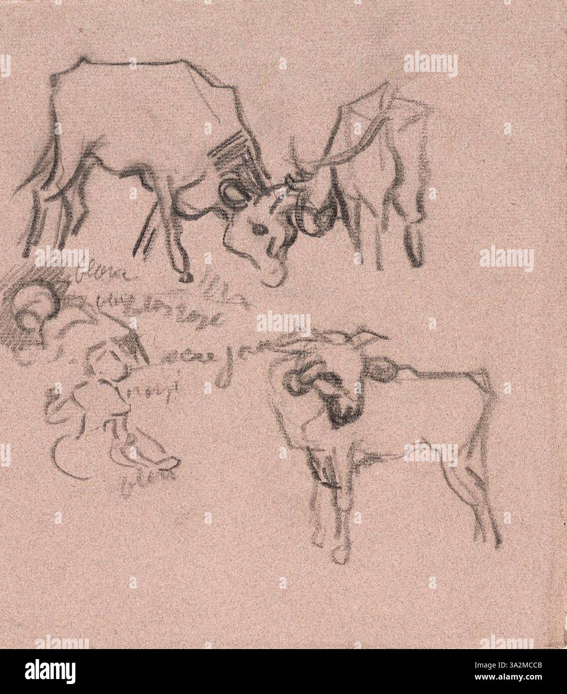 A cropped section of Vincent van Gogh’s artwork, focusing on the ...