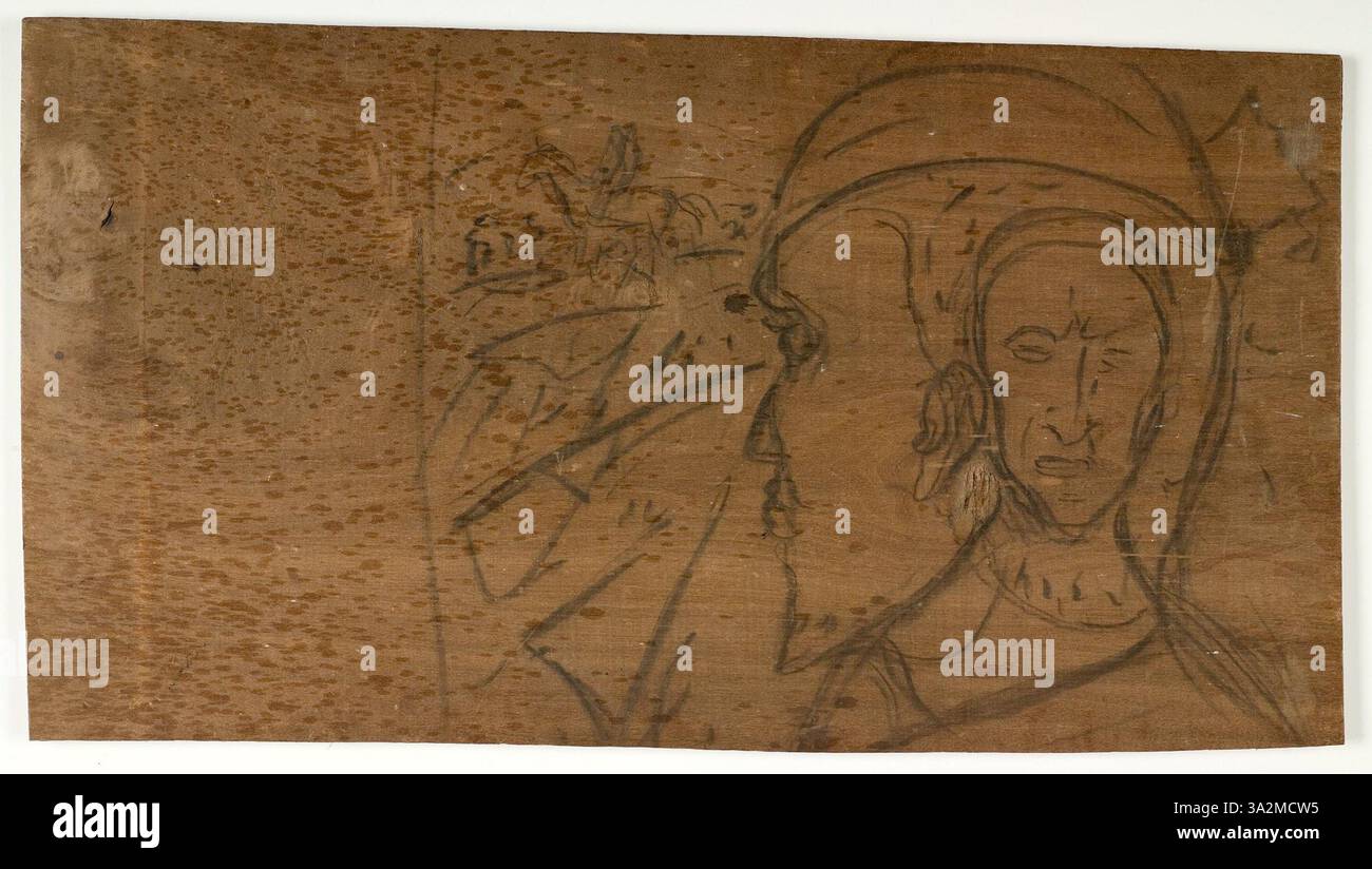 This illustration by Edvard Munch was created for 'Kongsemnene' and ...