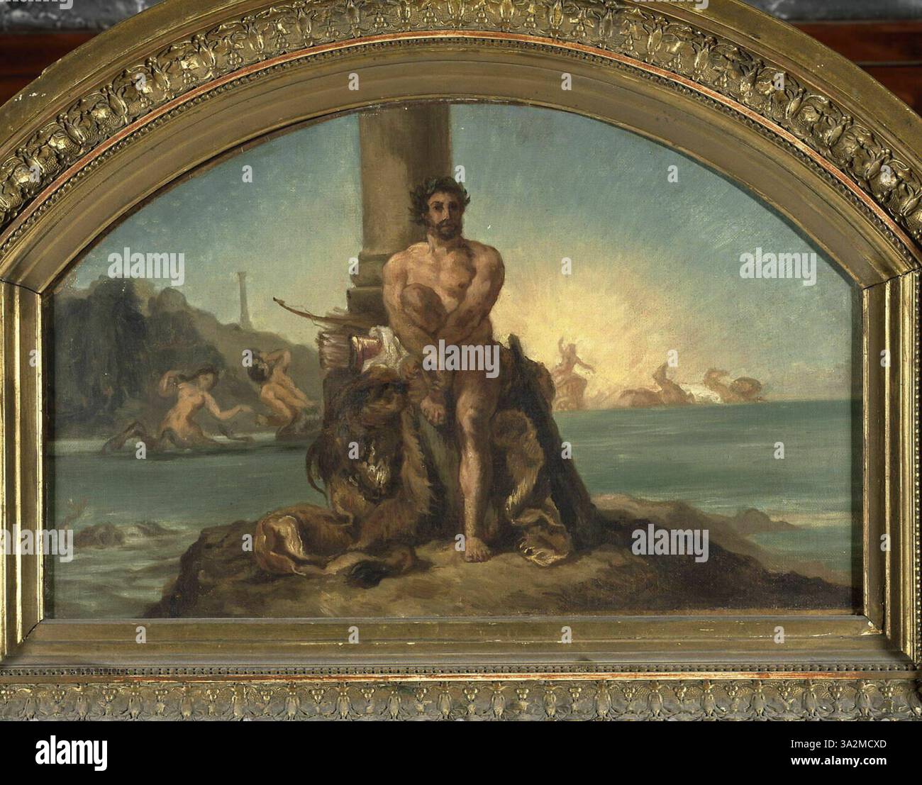 Pierre Andrieu's 'Hercule au Repos' is a 19th-century sculpture ...