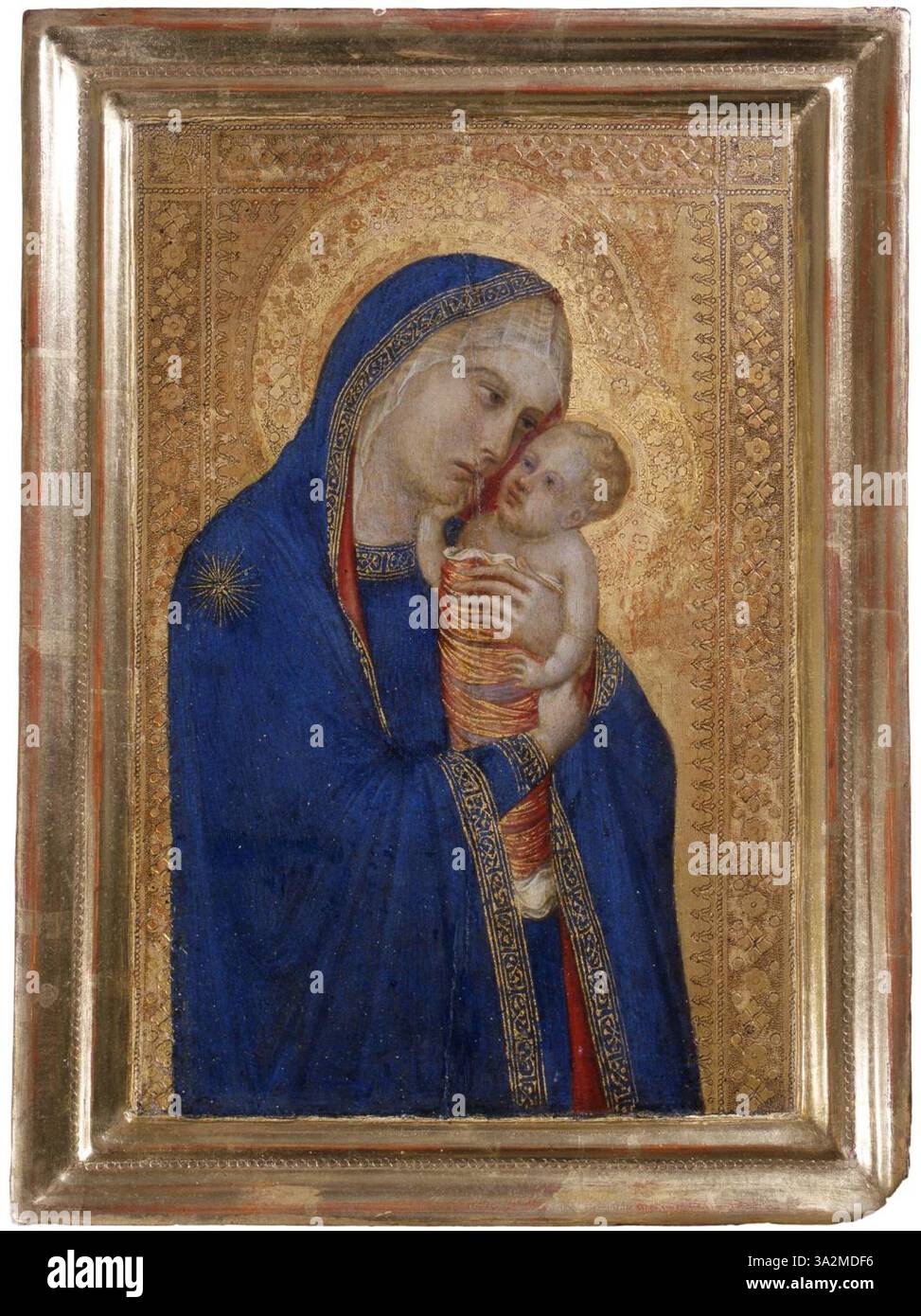 Pietro Lorenzetti’s 'Madonna and Child' from around 1340-1345 features ...