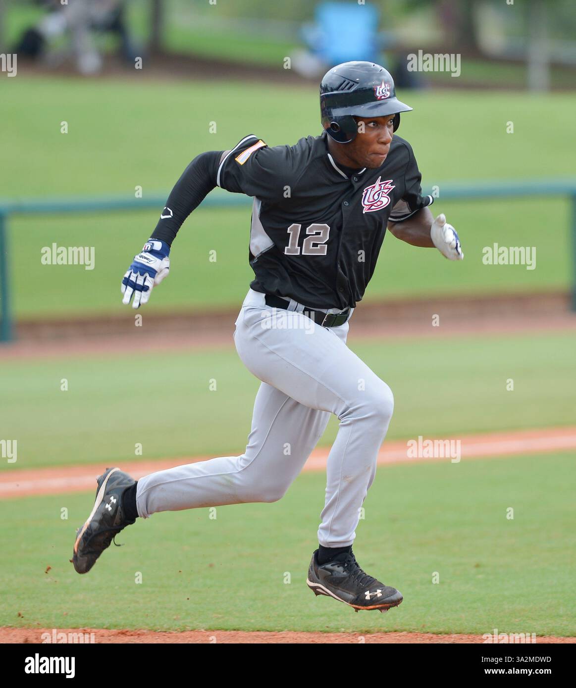 Jun 22, 2014 - Cary, North Carolina, U.S. - Tyler Williams (12) runs ...