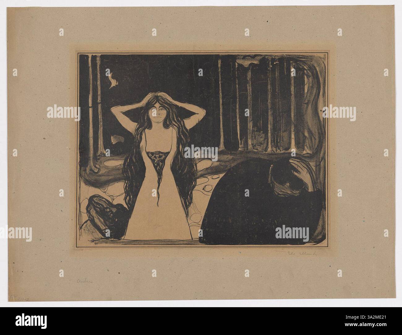 In ‘Ashes II’, Munch explores the psychological effects of grief ...