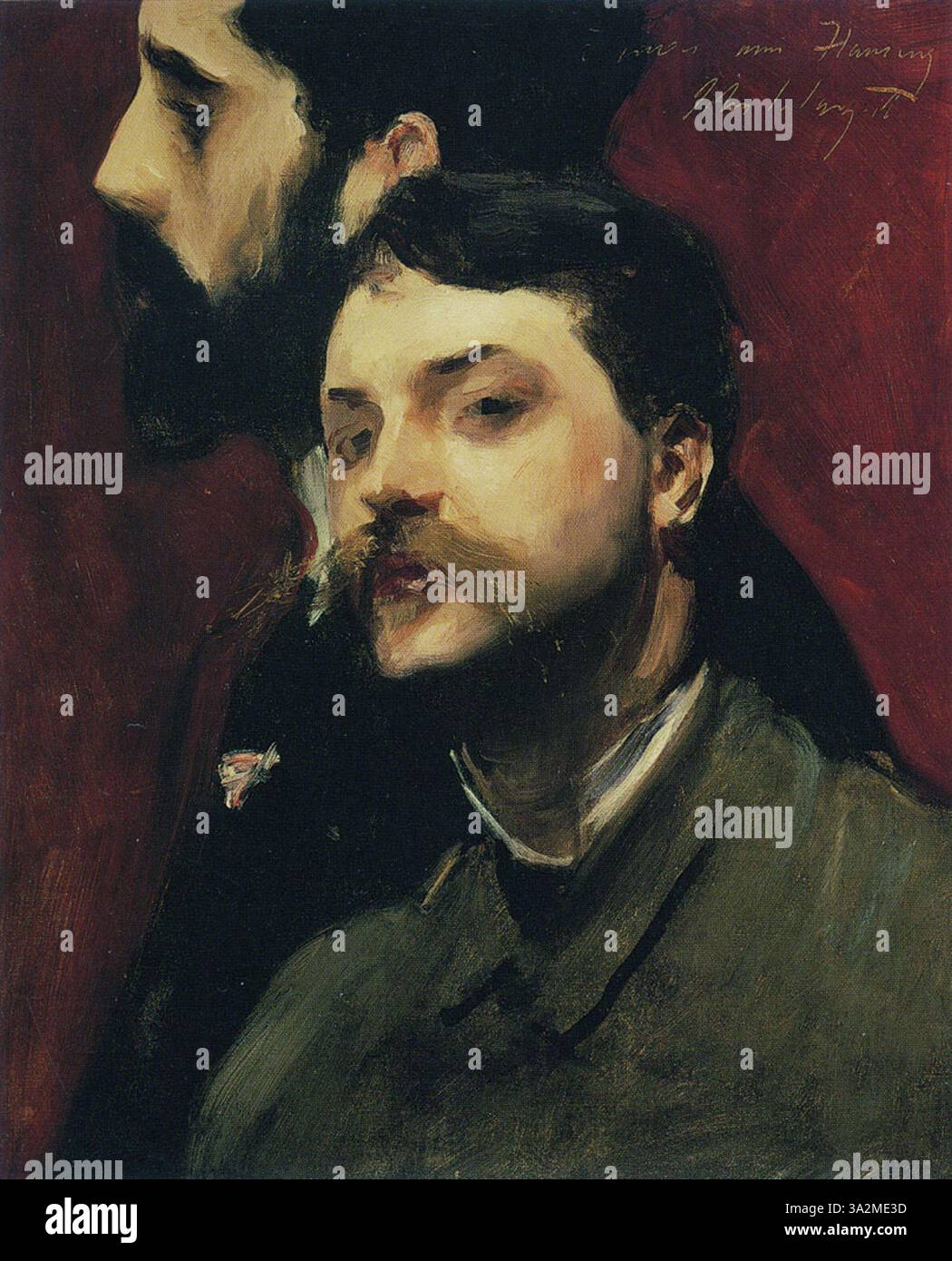 In this 1880 painting by John Singer Sargent, the artist portrays his ...