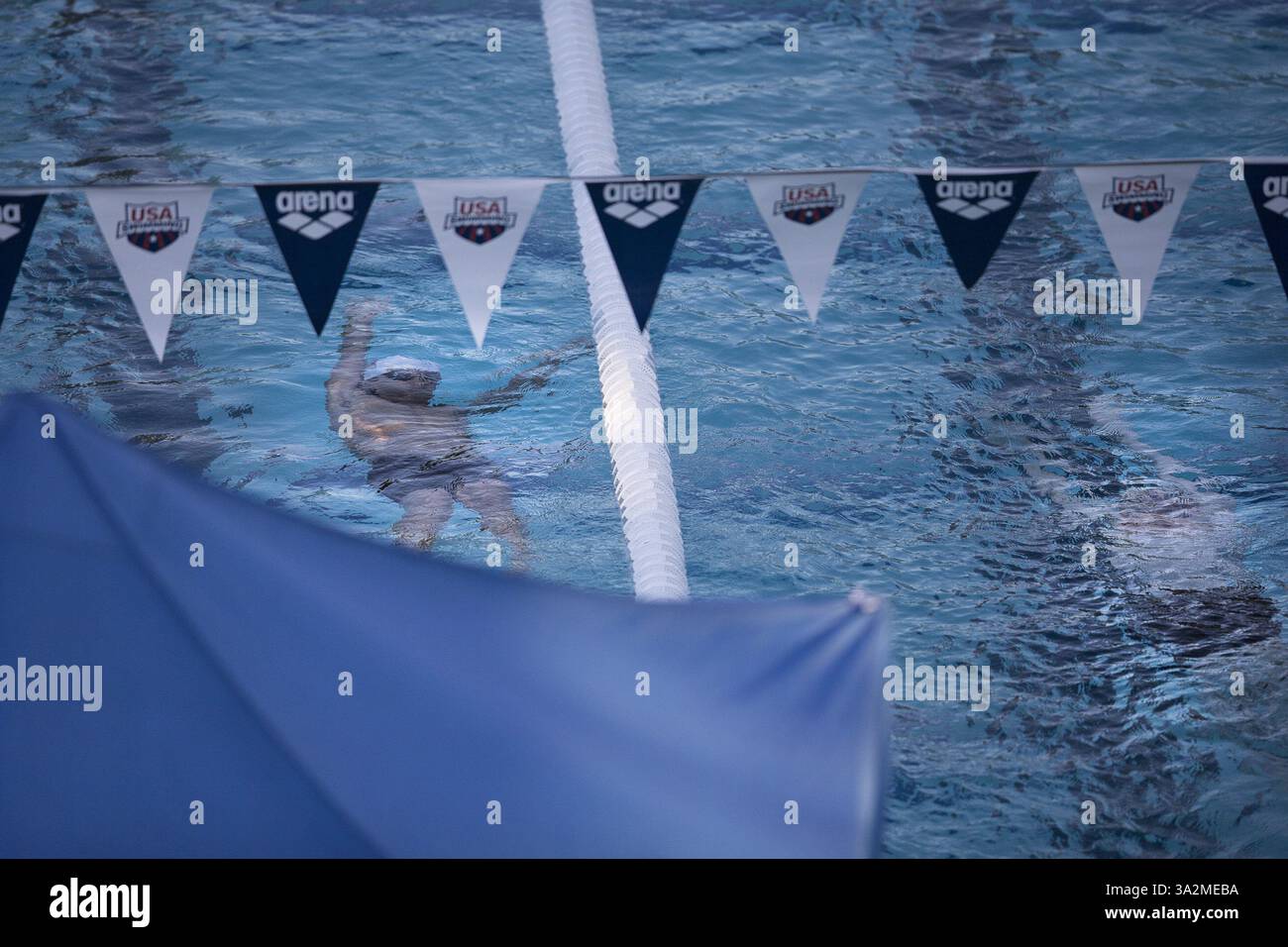 June 22, 2014 - Santa Clara, California, U.S - A swimmer in a final ...