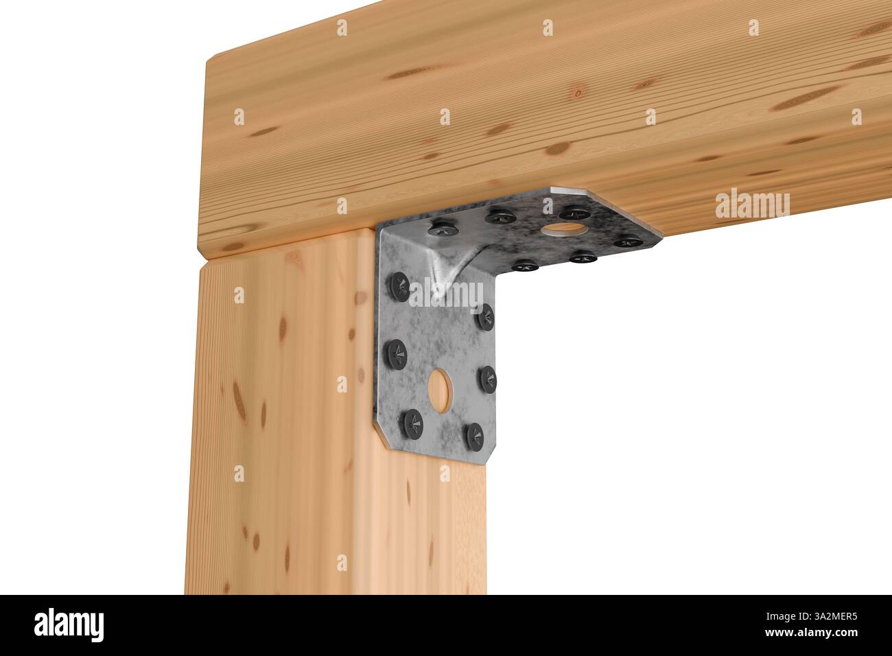 3d angle bracket hi-res stock photography and images - Alamy