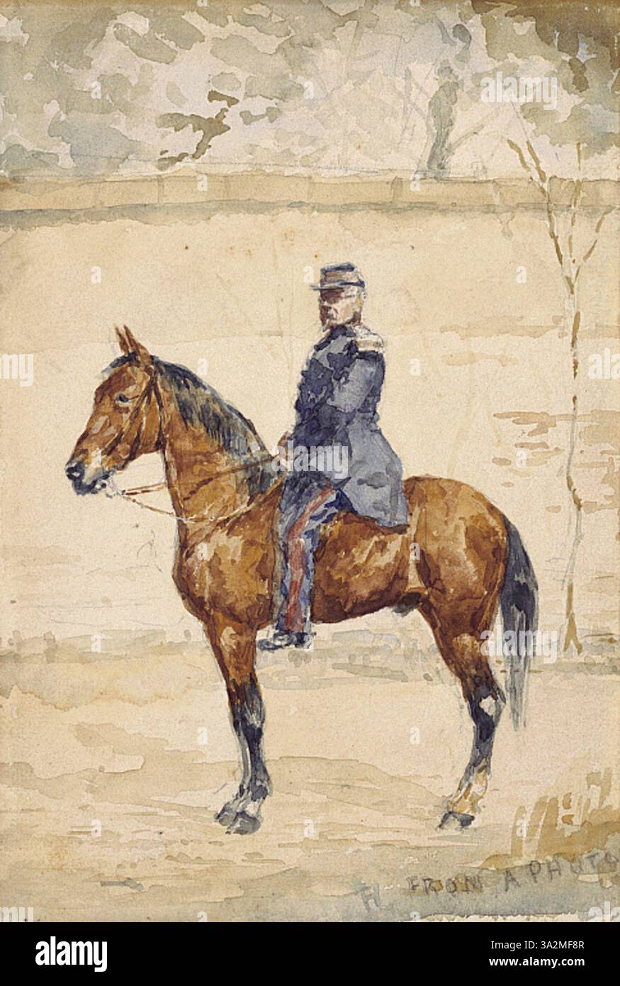 'General Séré de Rivières' is a portrait of the military leader ...