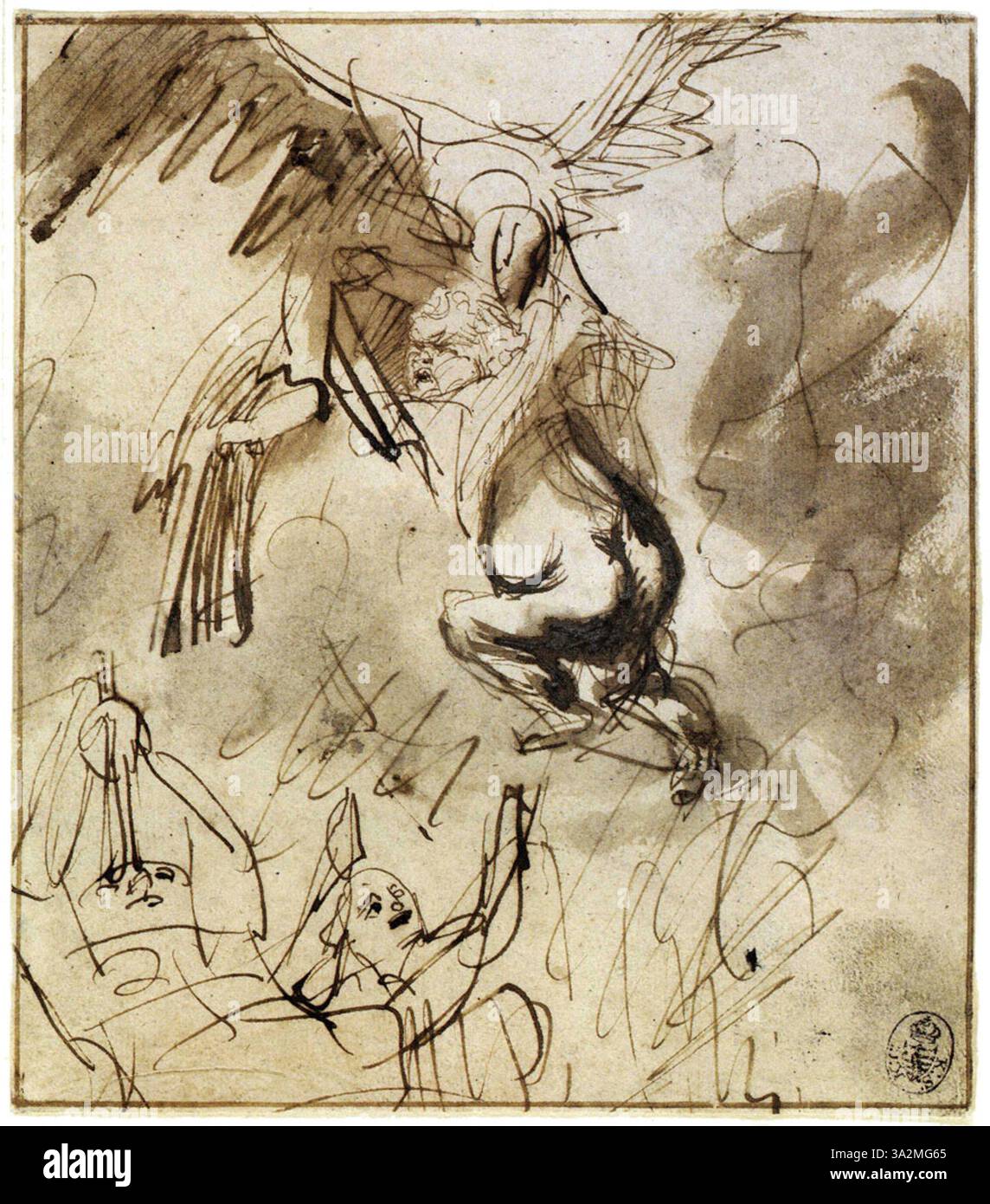 Chiaroscuro portrait Cut Out Stock Images & Pictures - Alamy