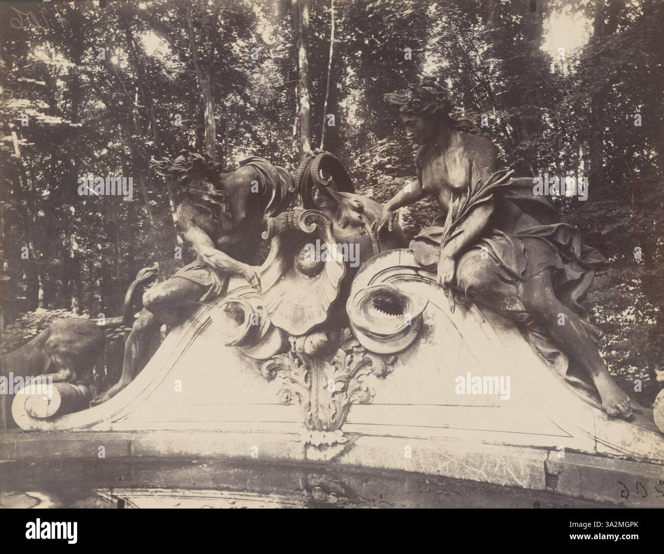 A 1922-23 photograph of the Buffet at the Trianon, emphasizing the ...