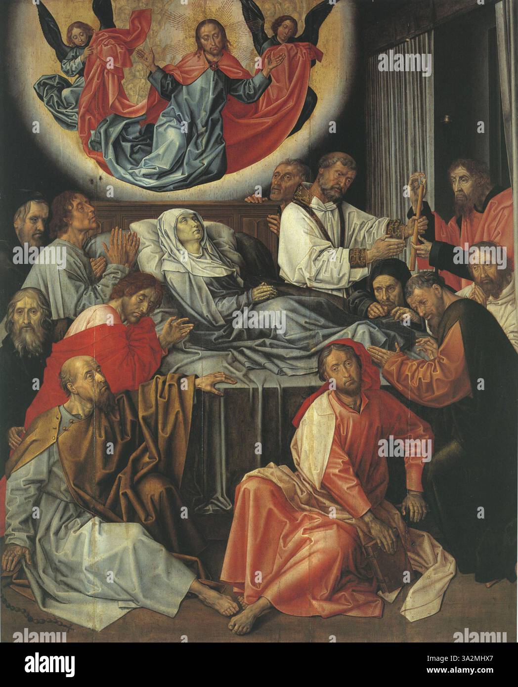 Hugo van der Goes’ 'Death of the Virgin' captures the final moments of the Virgin Mary. The ...