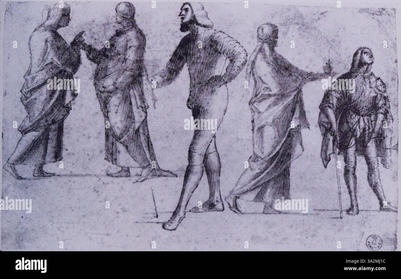 This study by Carpaccio explores the anatomy of figures, with ...