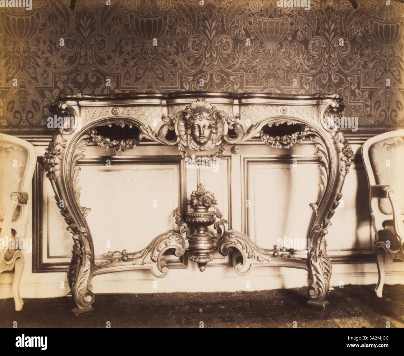 This photograph by Eugène Atget depicts the Austrian Embassy, located ...