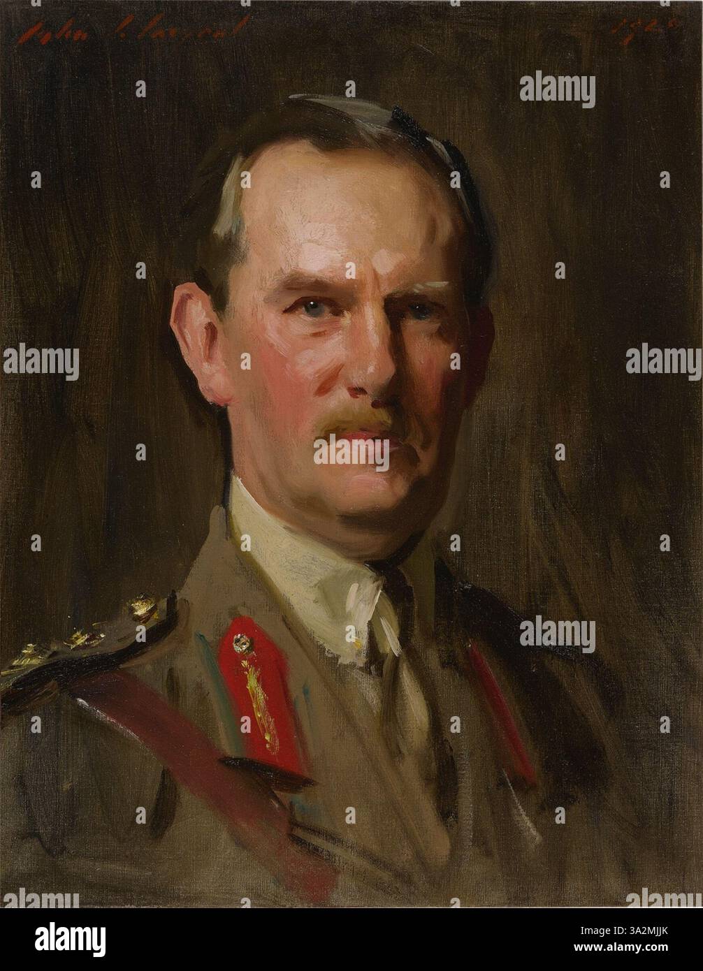 This 1920 portrait by John Singer Sargent captures General Sir John ...