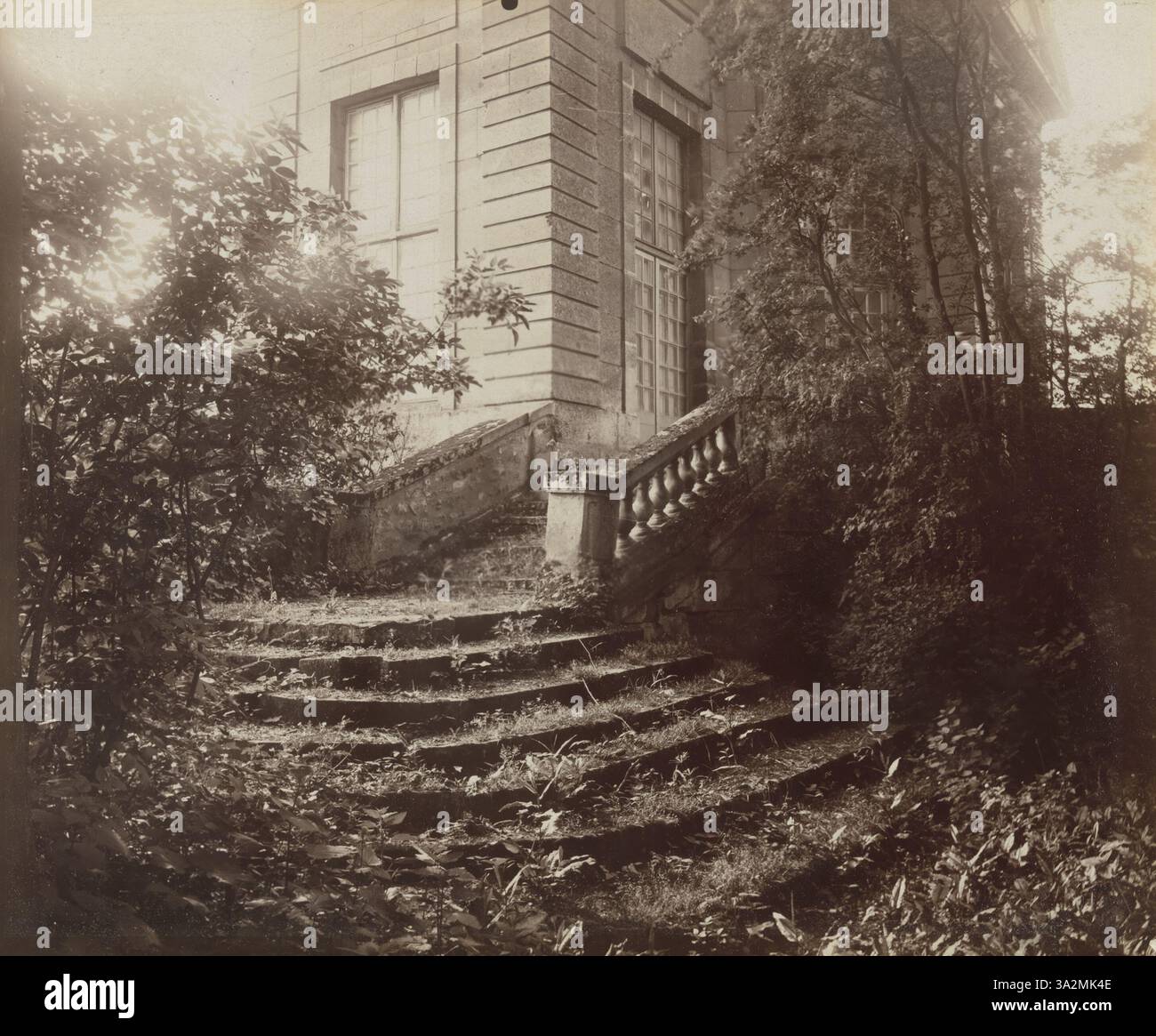 In this 1925 photograph, Eugène Atget captures a tranquil view of Parc ...