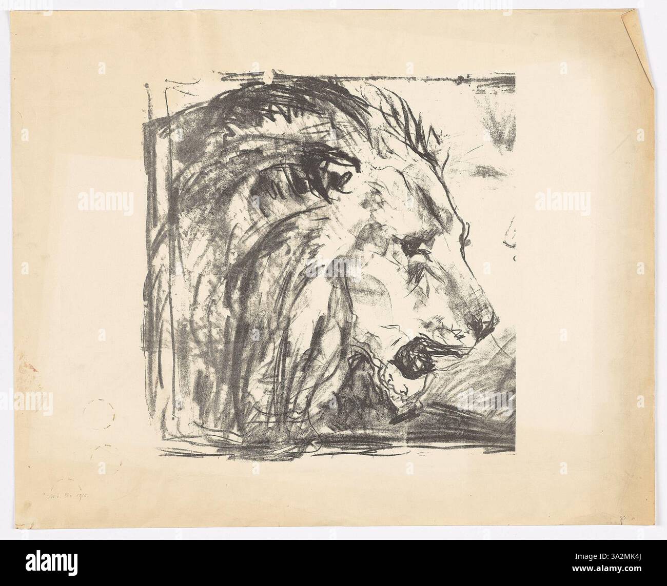This iteration of 'The Lion Tamer' captures a dynamic scene where the ...