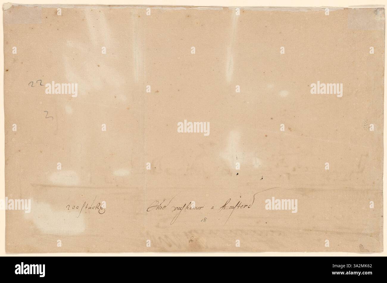 This image depicts the interior of the Hall of the Orphans in Amsterdam ...