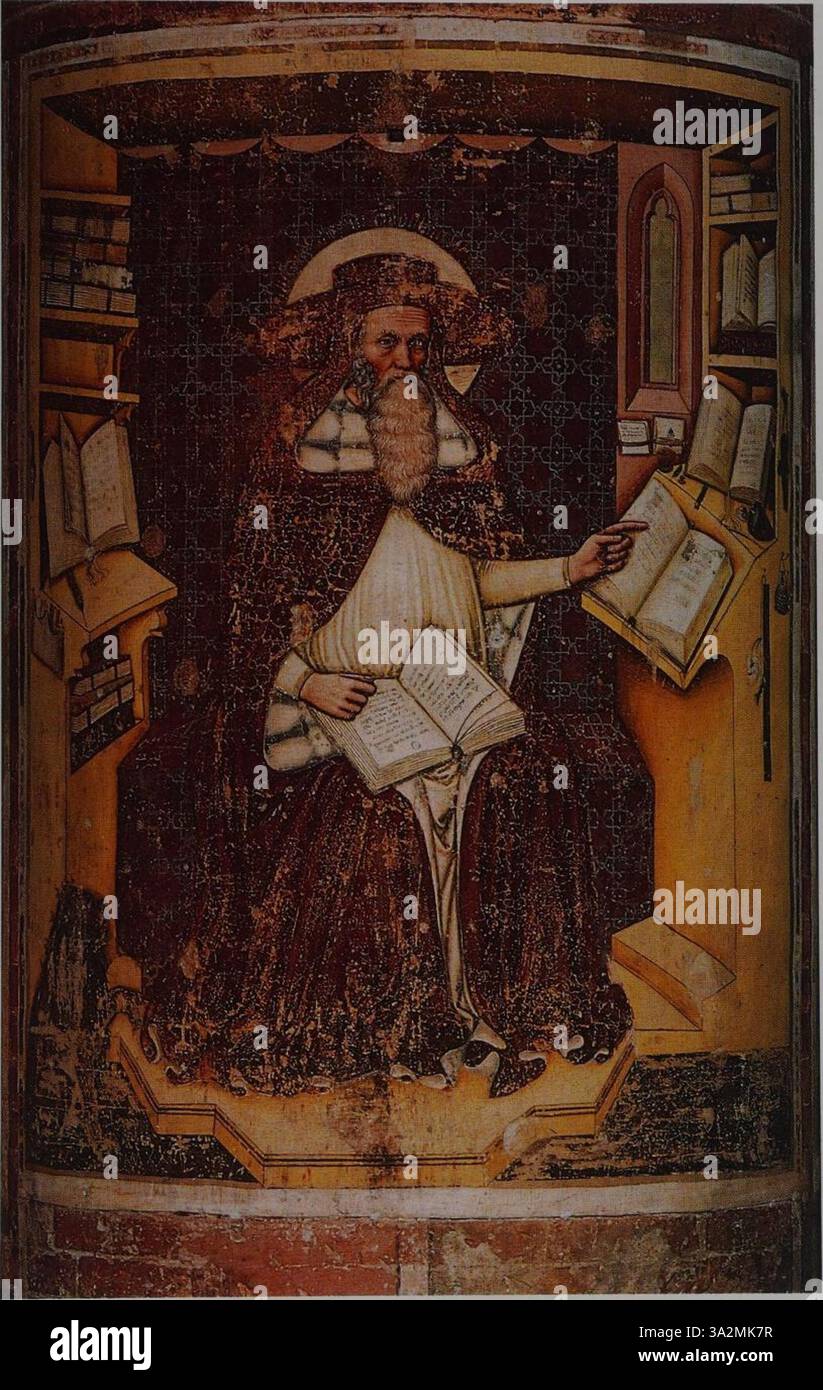 This piece by Tommaso da Modena from the late 14th century reflects the ...