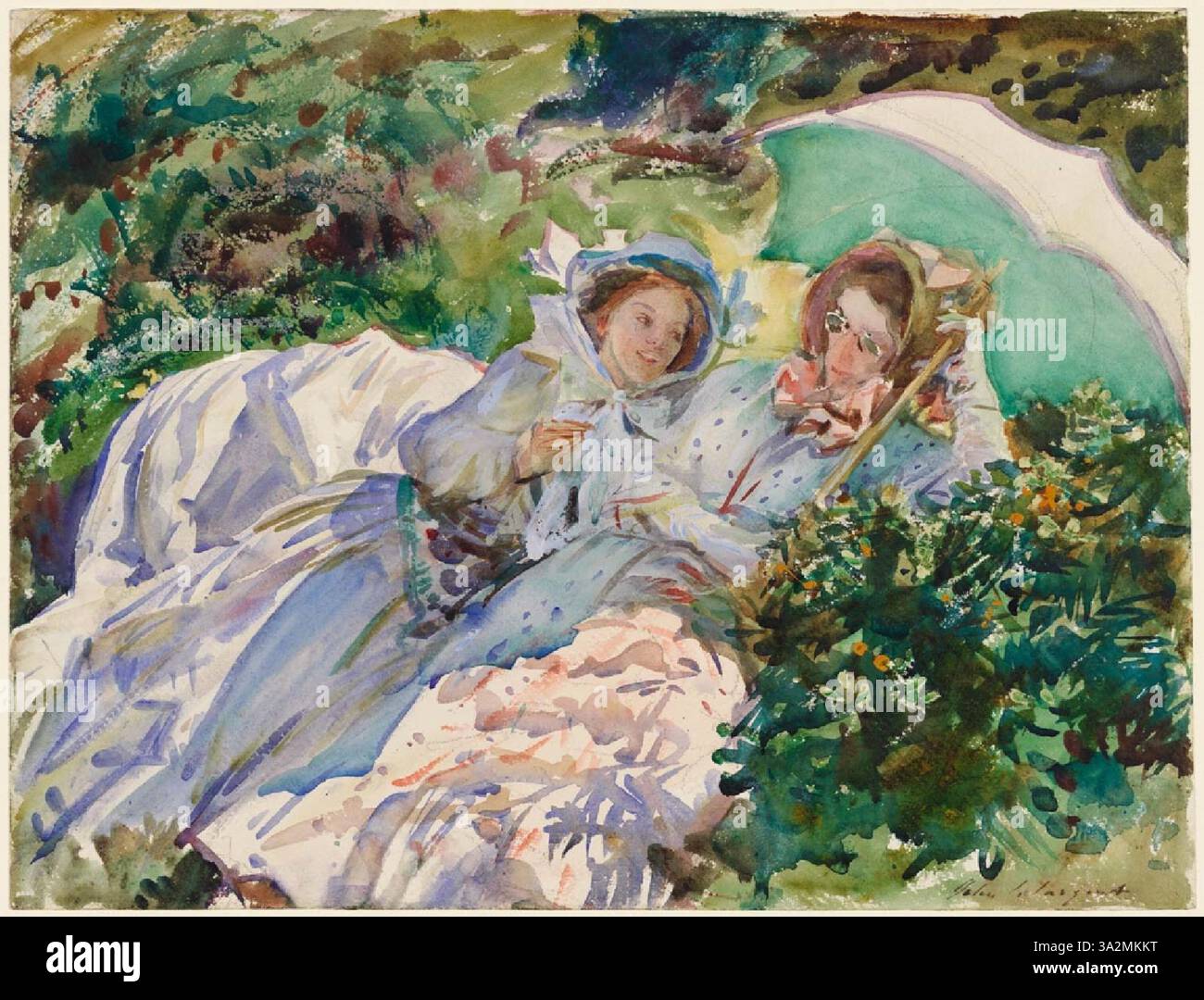 In *The Tease*, John Singer Sargent captures a playful moment in the ...