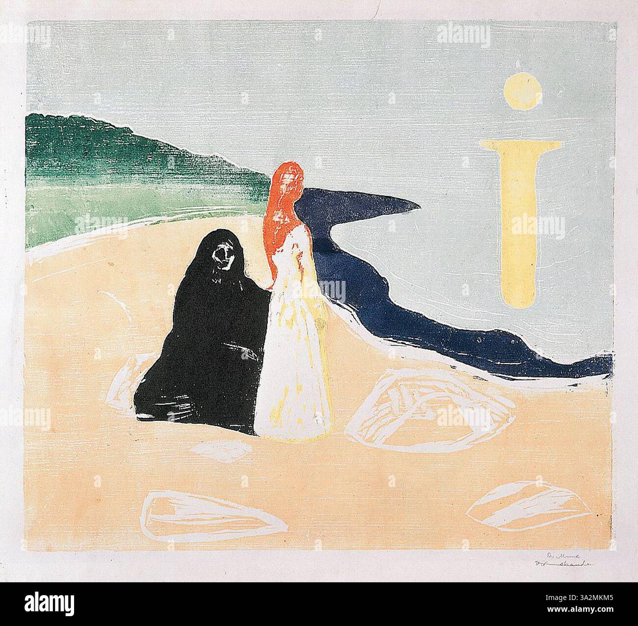 Munch’s 'Two Women on the Shore' captures the emotional distance ...