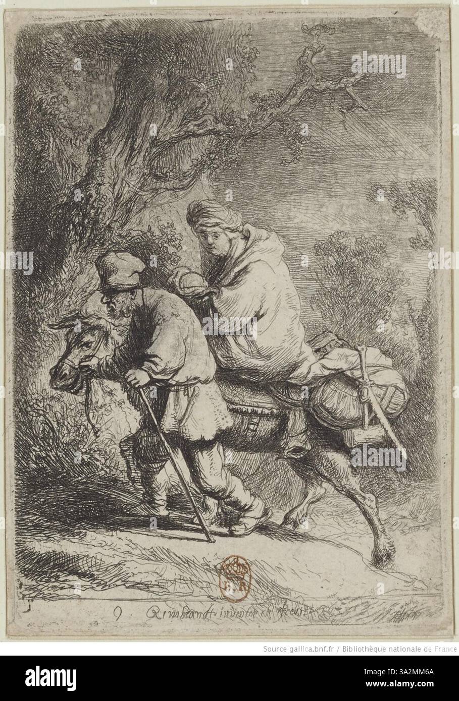 A Rembrandt portrait from the 17th century, showcasing the artist's use ...