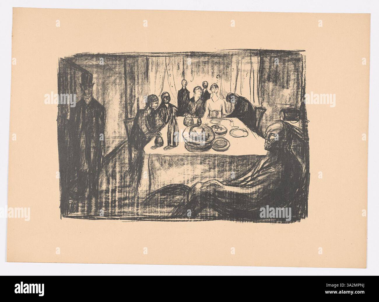 'The Wedding of the Bohemian' by Edvard Munch explores themes of ...