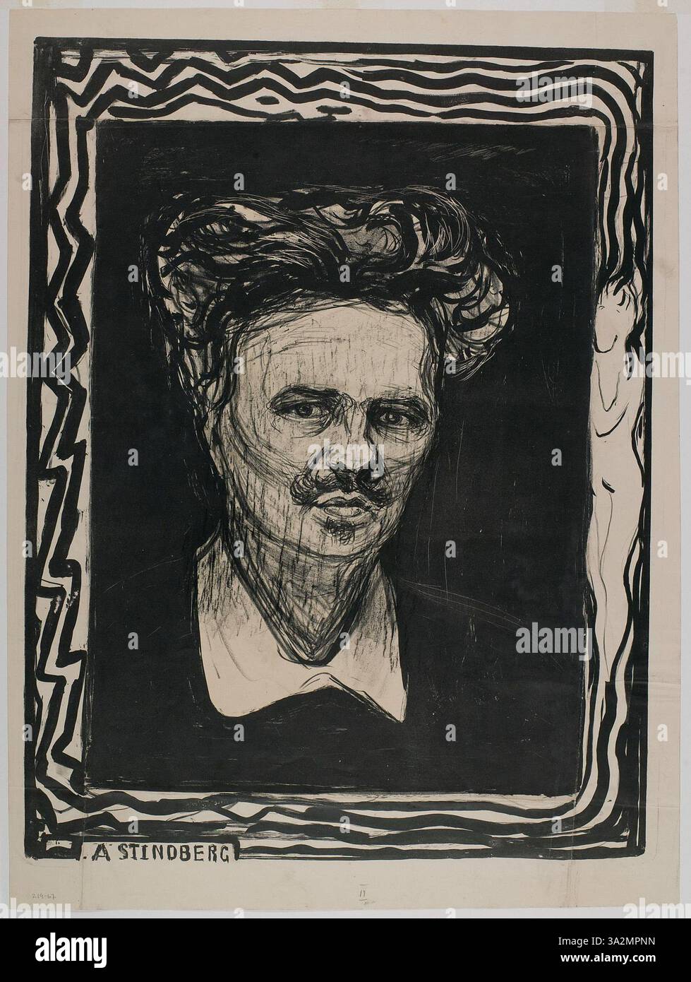 ‘August Strindberg’ by Munch captures the intense emotional and ...