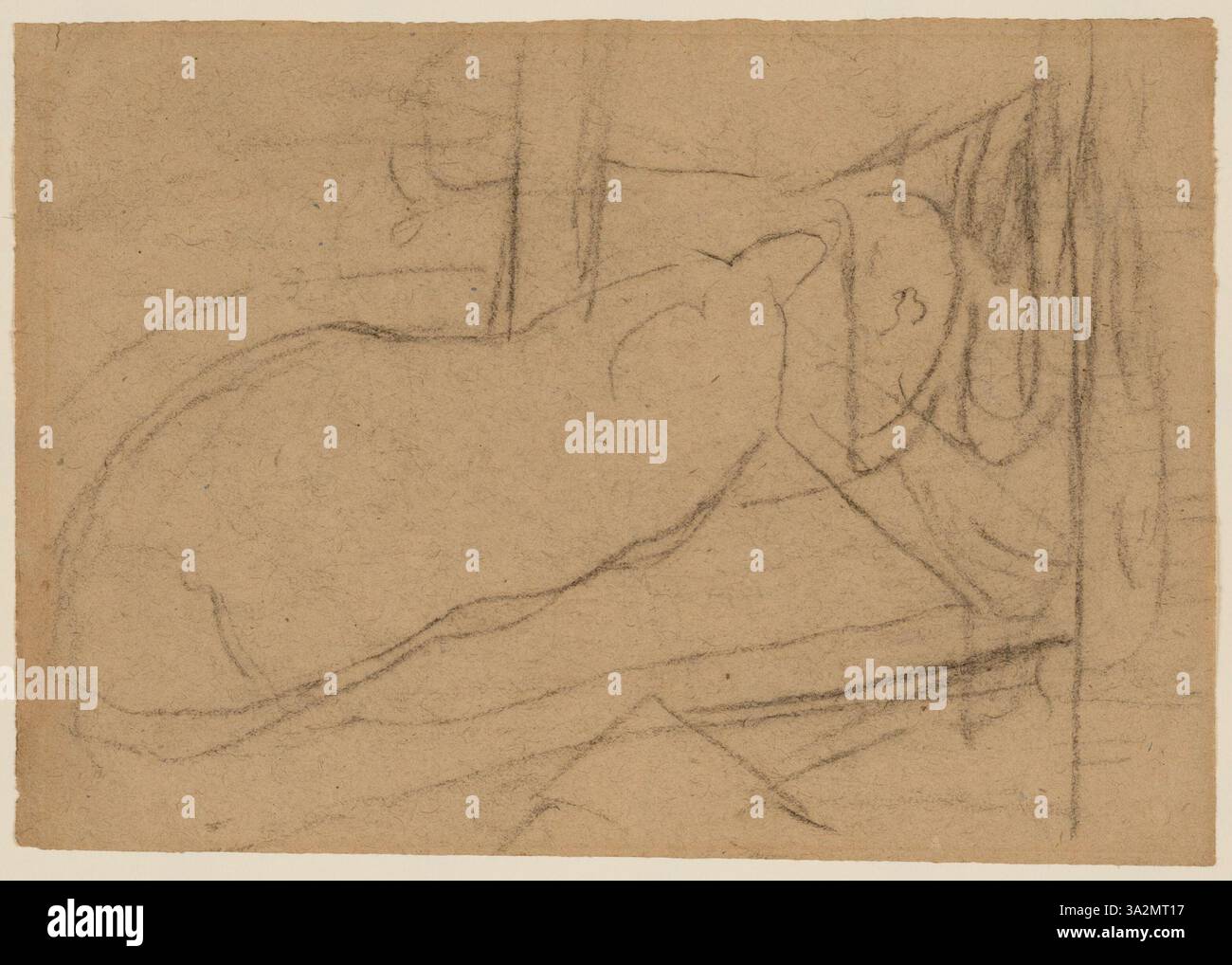 Gwen John’s study of a cat in this painting captures the animal’s calm ...