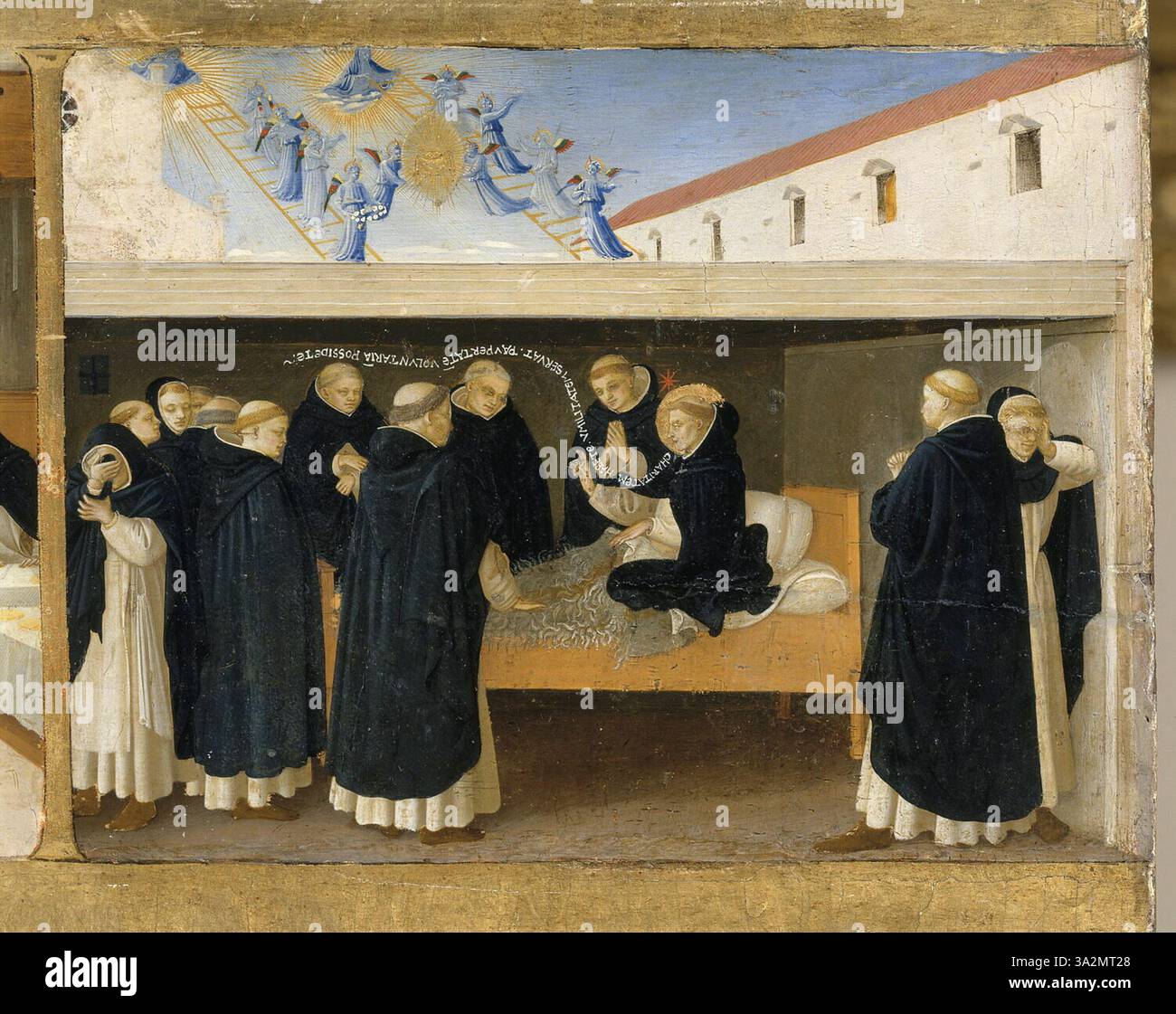 Fra Angelico's depiction of the Coronation of the Virgin illustrates ...